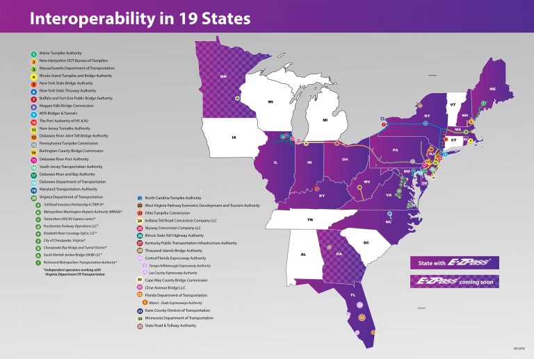 Participating Toll Facilities - DriveEzMD